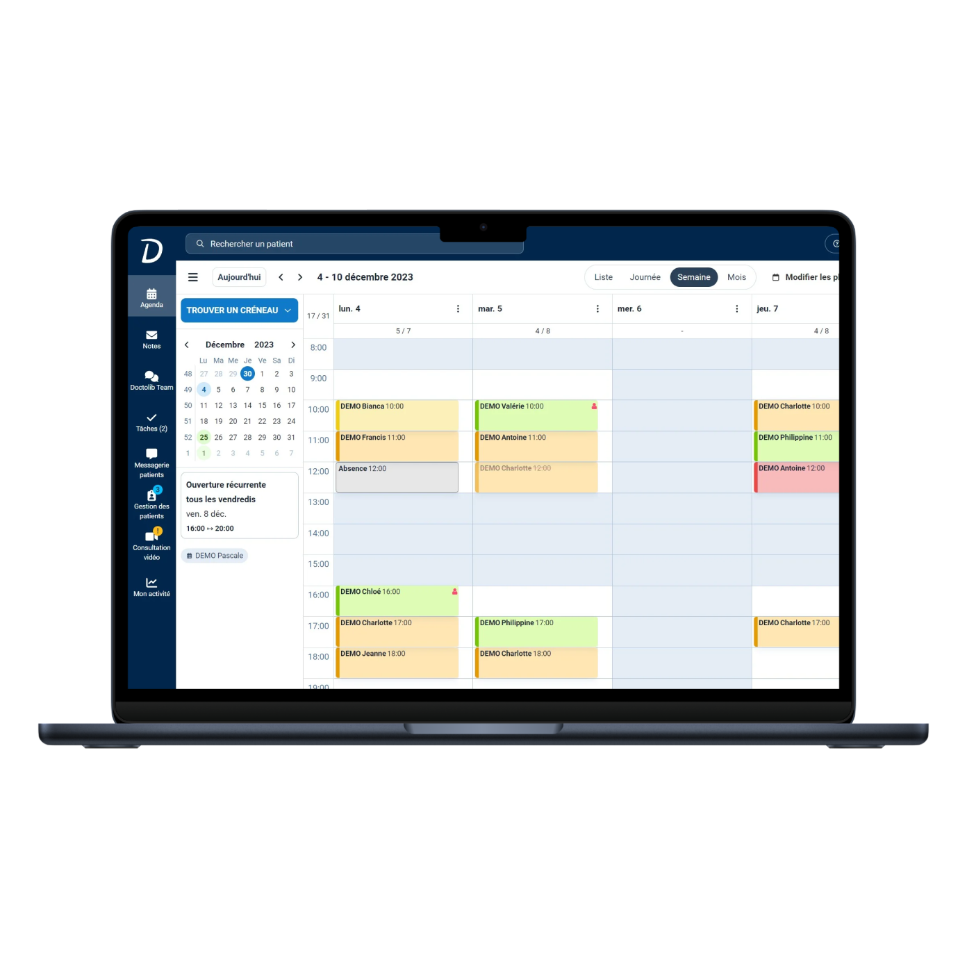 Logiciel pour professionnels de santé | Doctolib Pro