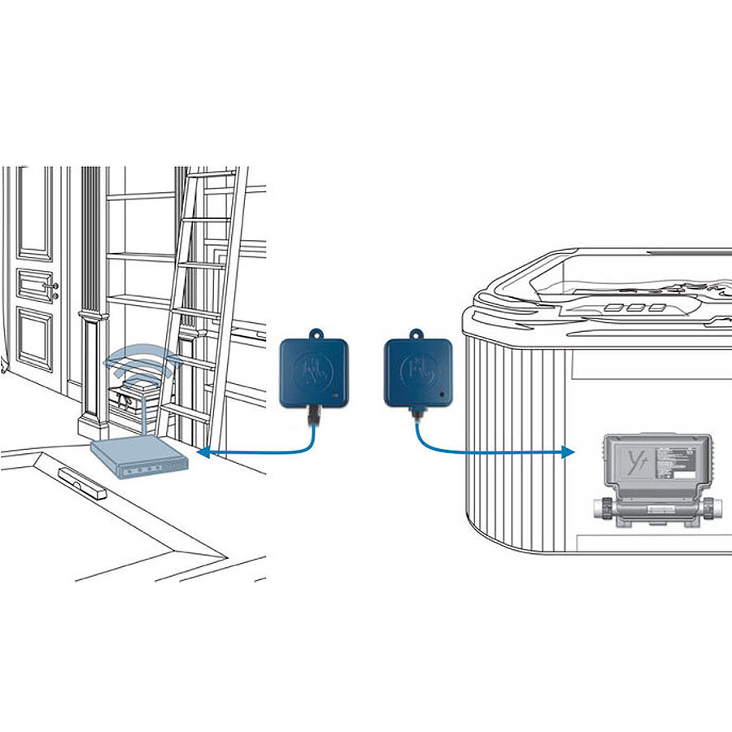 Gecko In.touch2 Wi-Fi Hot Tub Remote Control | Canada