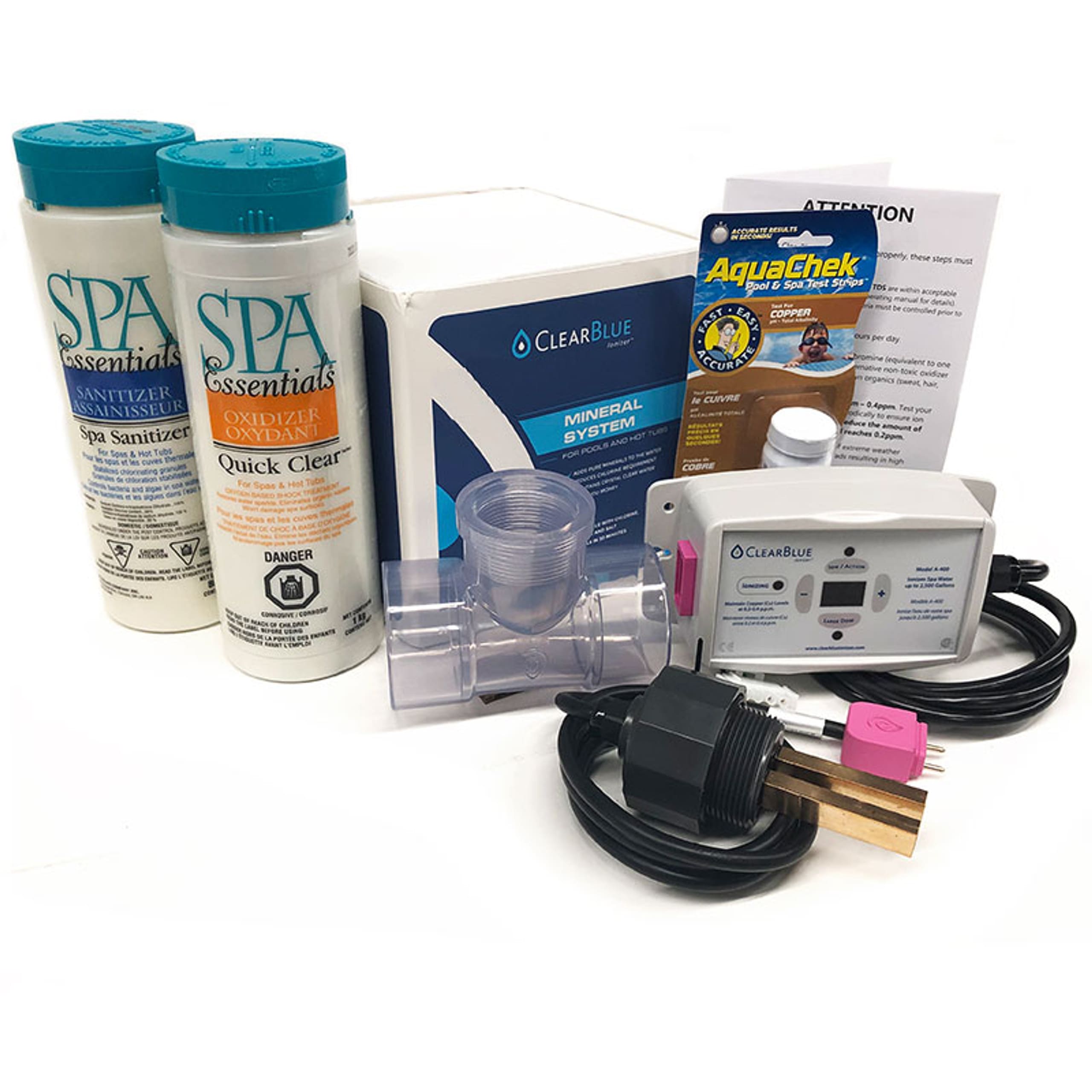 Clear Blue Ionizer For Hot Tubs | Canada