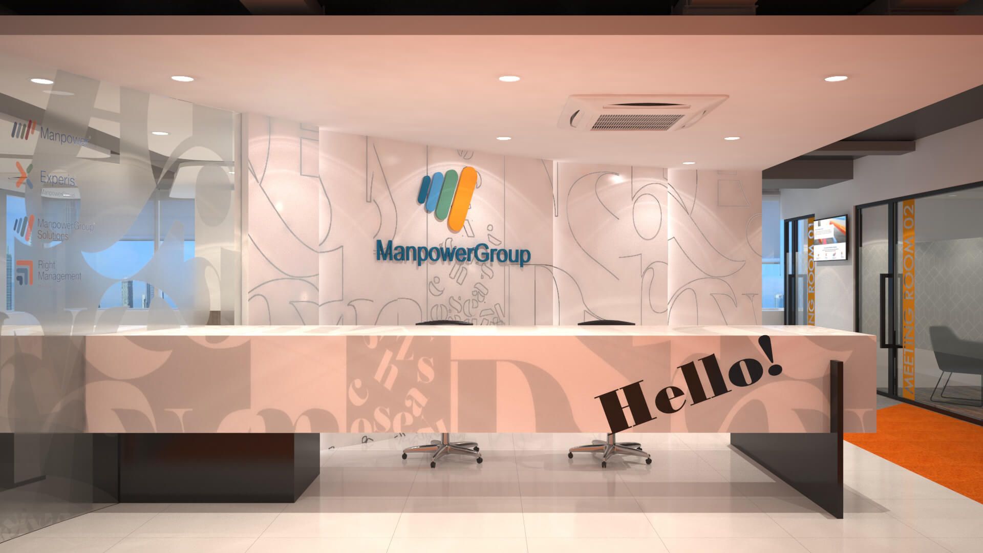 Manpower Group - Corporate Interior Design Project | SUA Interior ...