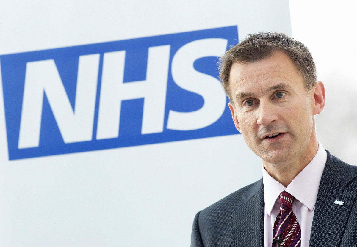 Politics Home | Jeremy Hunt embarrassed after tweeting graphic showing ...