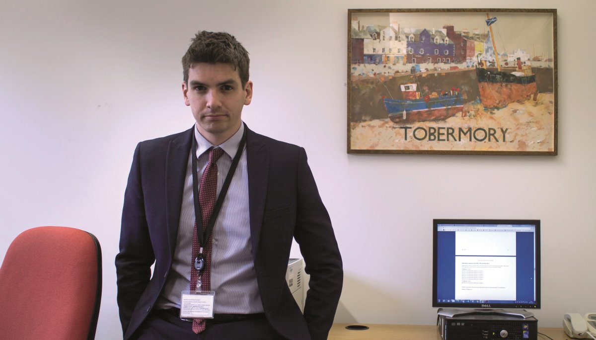 Politics Home Article | Part of Parliament: Researcher Sam Mason