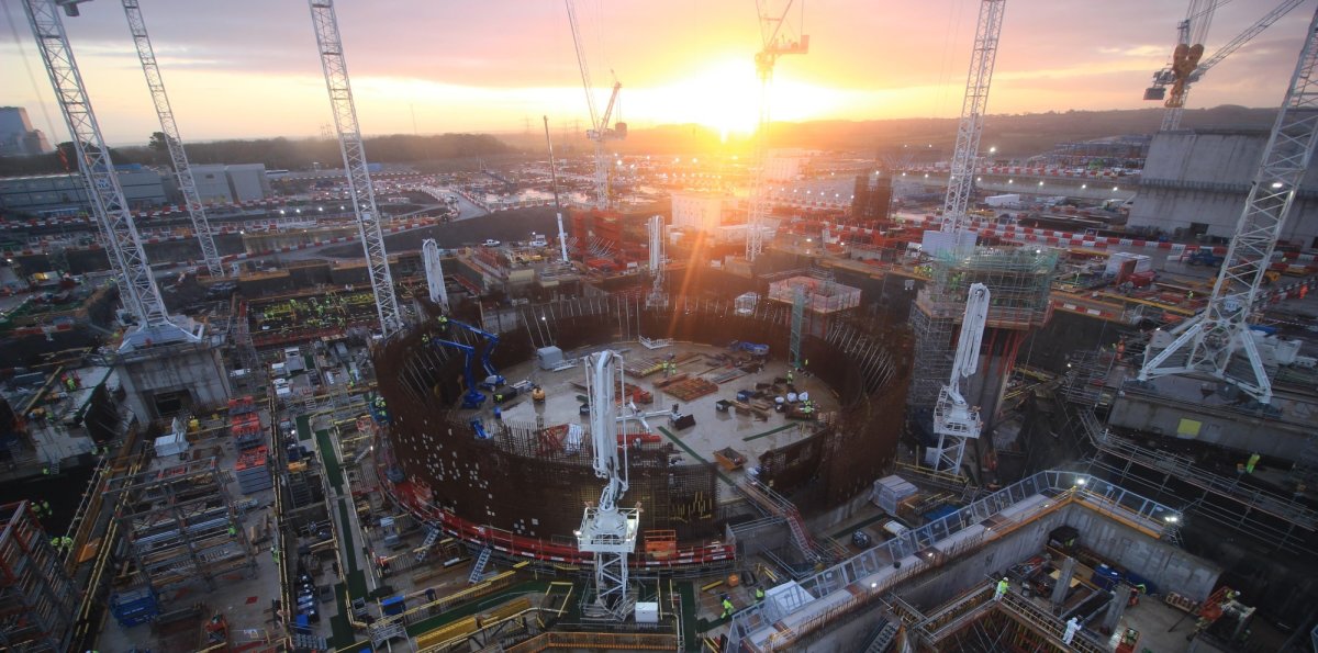 Politics Home | Hinkley Point C is achieving its milestones and is on ...