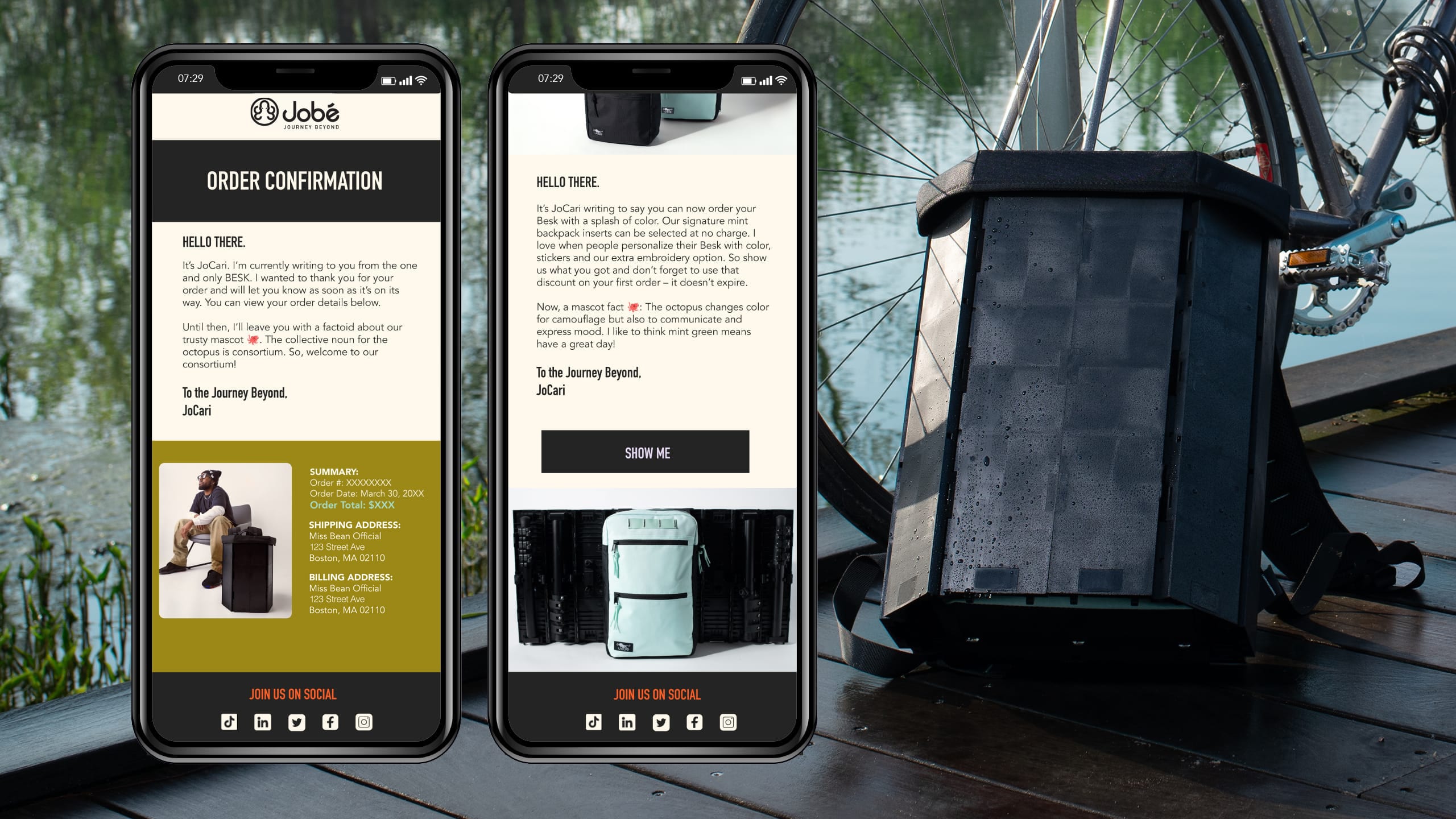 JoBé Products | Journey Beyond | Doe-Anderson