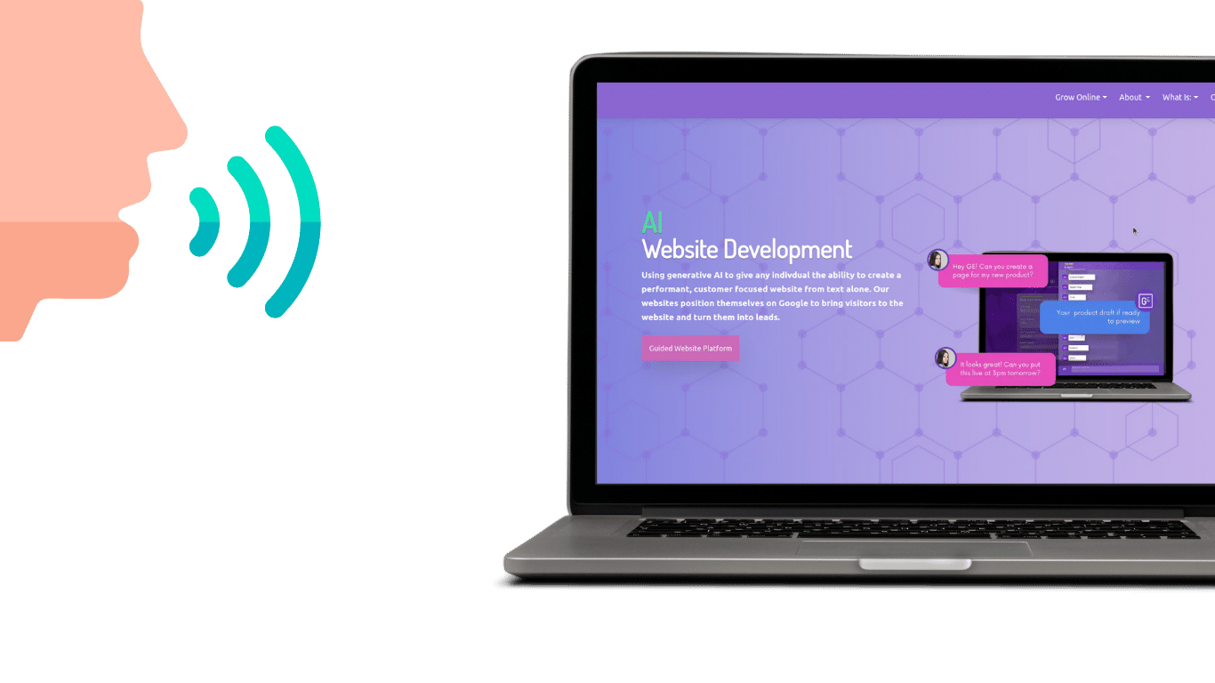 Speech to Website Development: A new way to Manage your website | GE