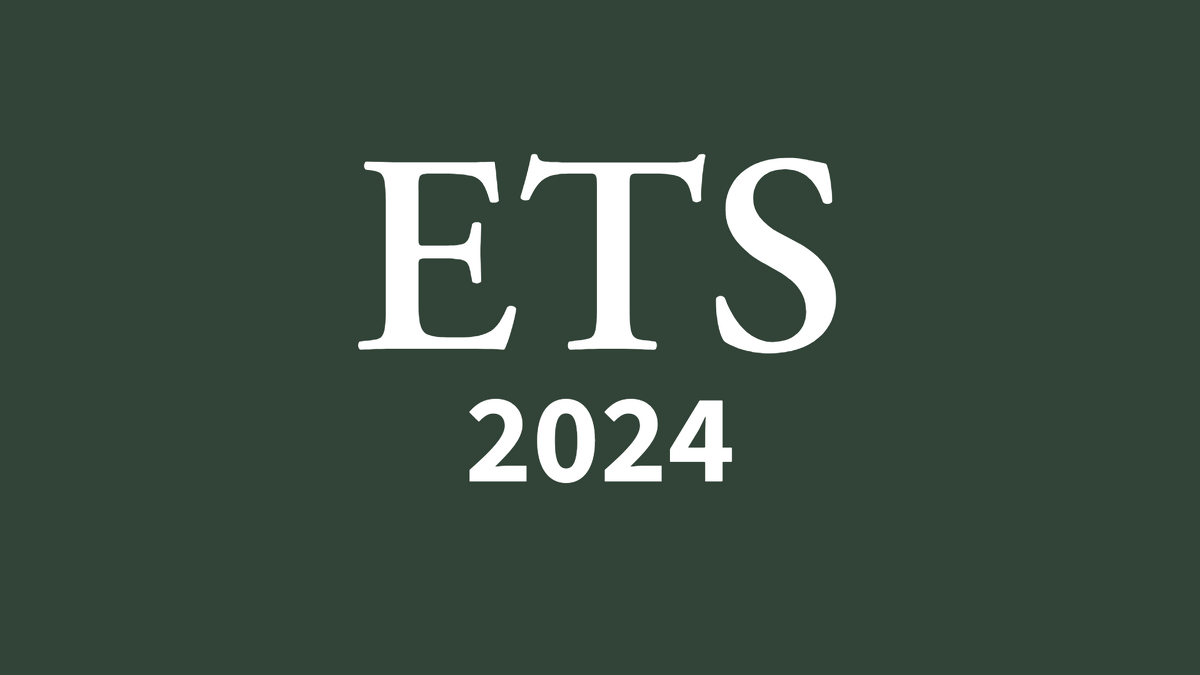 We Look Forward to Seeing you at the Annual ETS National Conference ...