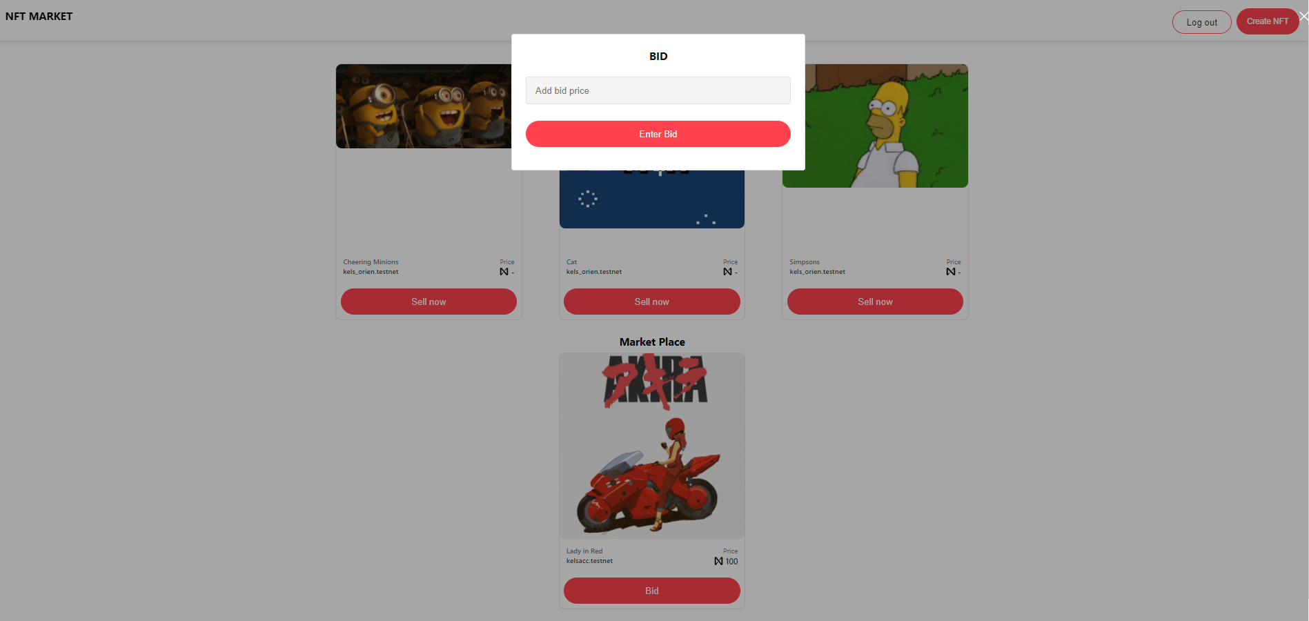 GitHub - kels-orien/nft-marketplace-part-2: A tutorial of an NFT Market Place built using Near ...