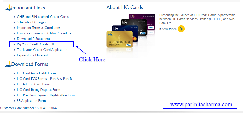 How to Payment Your LIC Credit Card Bill? | Parinita Sharma