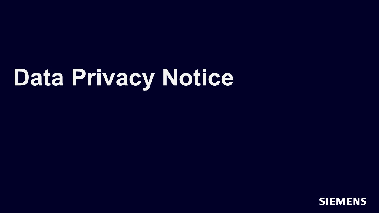 Data Privacy Notice