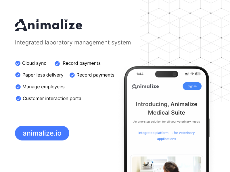 Animalize Veterinary Operating Software