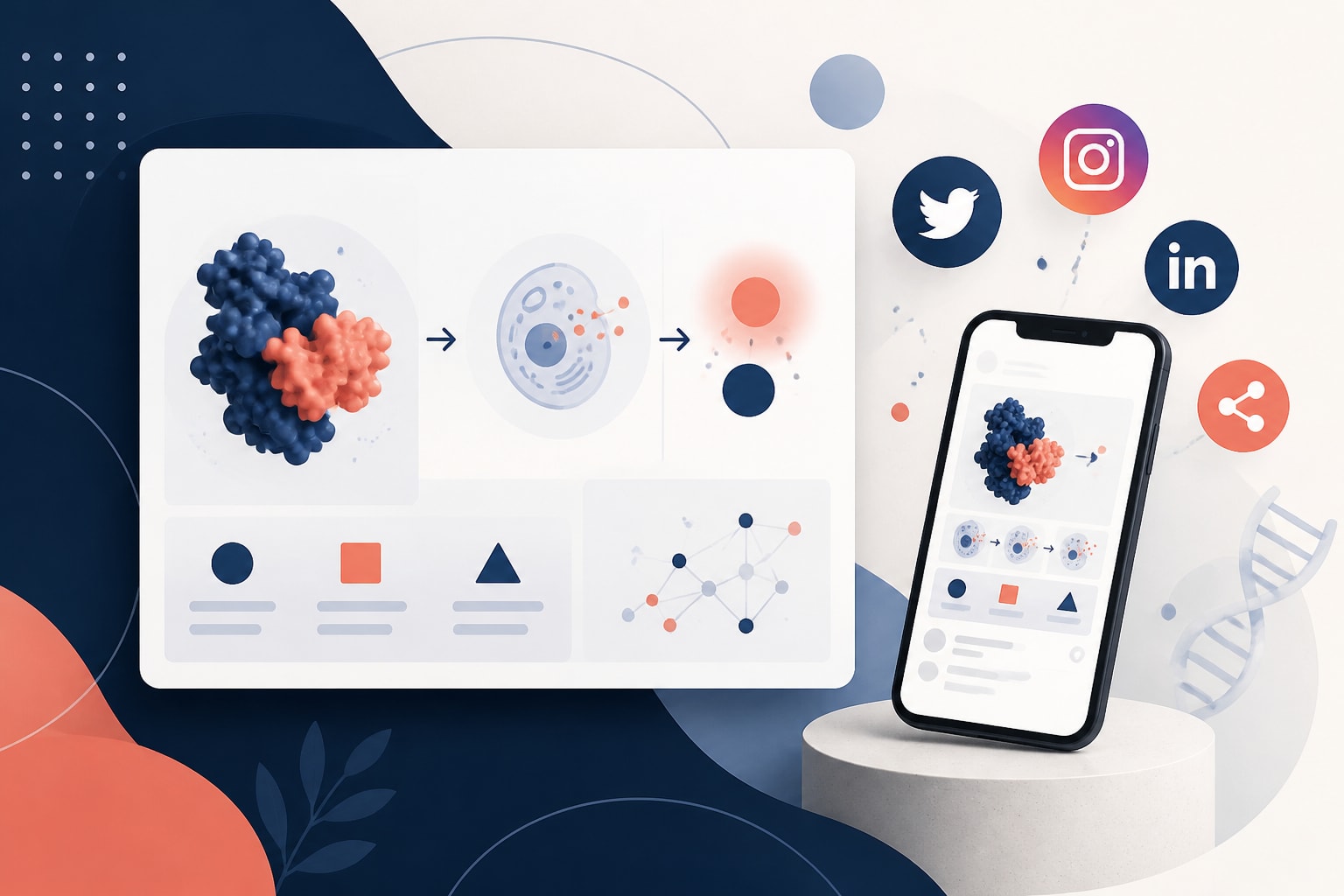 graphical abstract for social media reuse | Graffiy