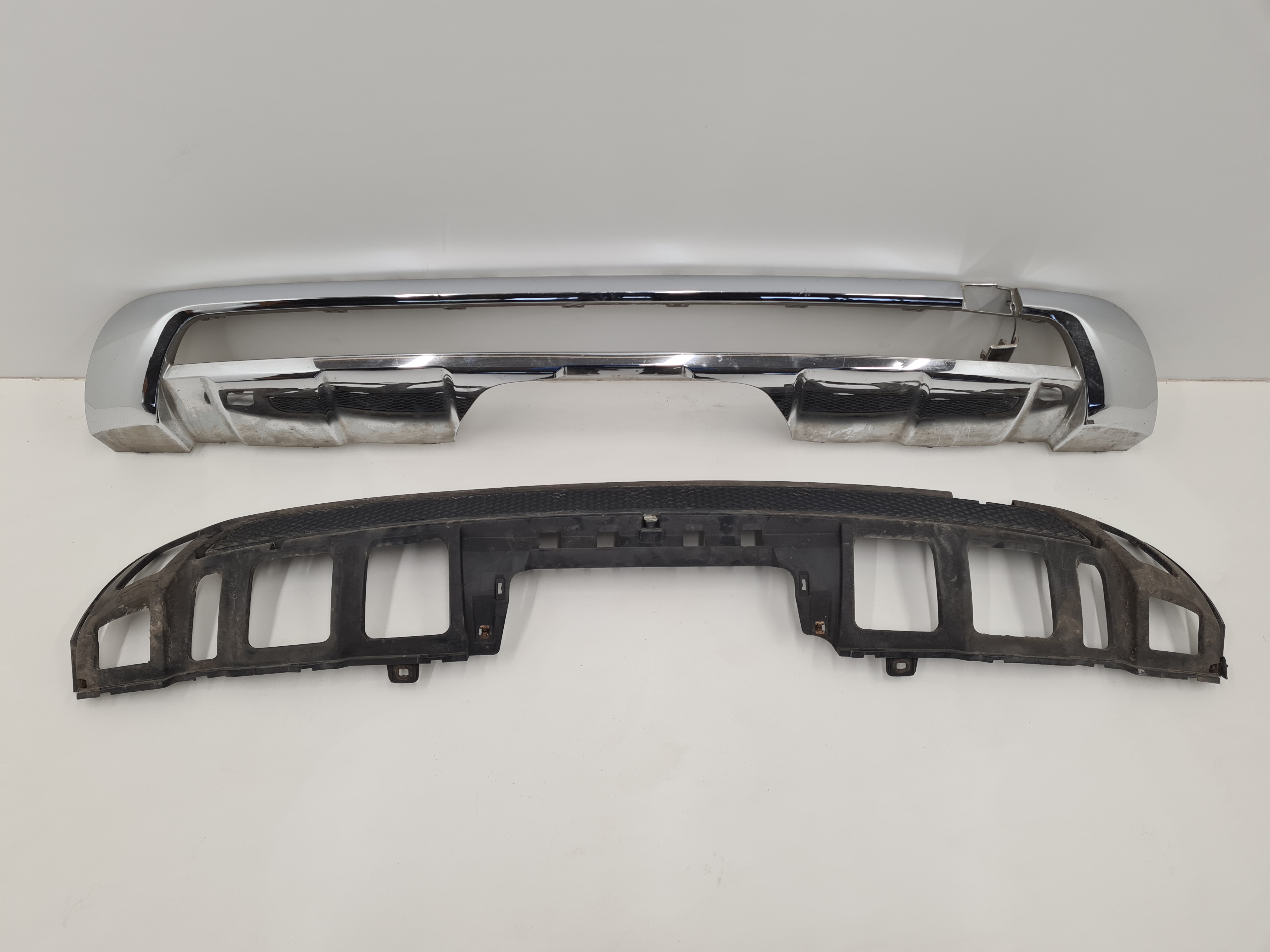 Genuine Lower bumper parts (full kit) Mercedes-Benz GL W166 ...