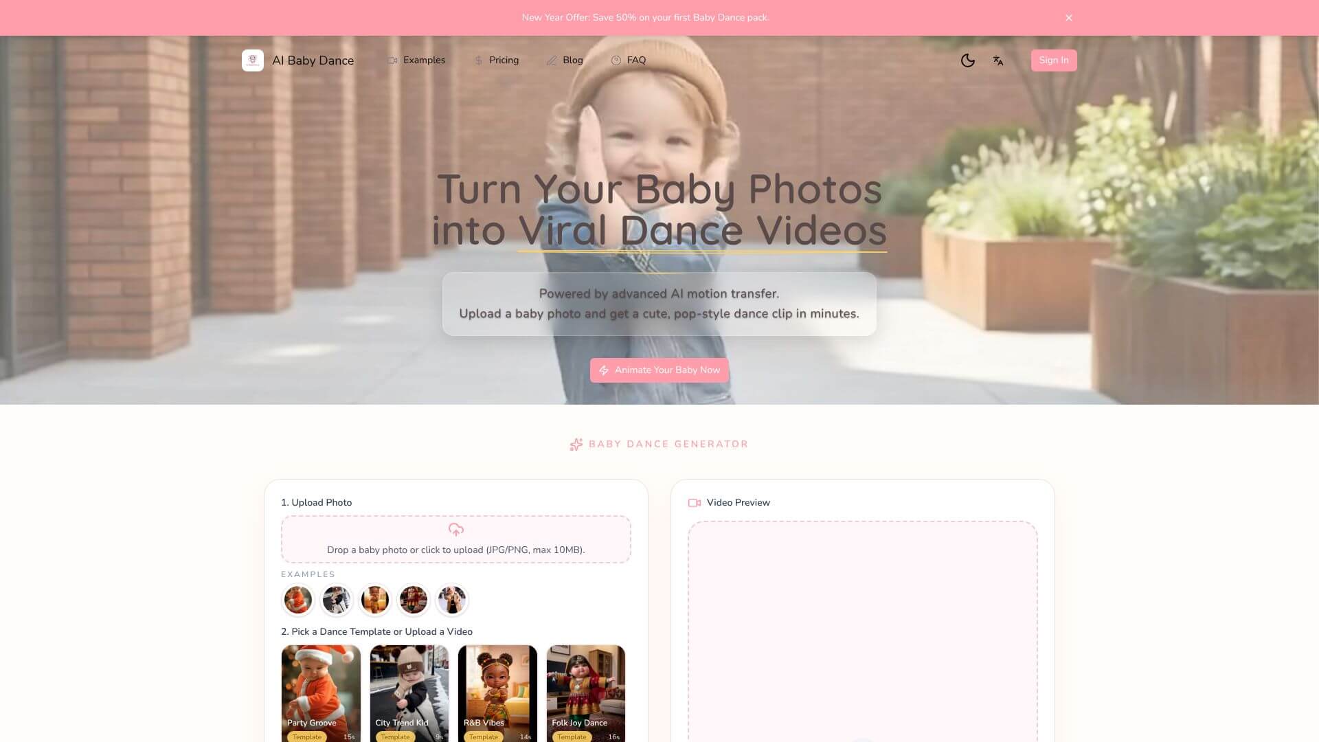 Ai Baby Dance - AI Tool Features, Use Cases & Review 2026 | AIapps