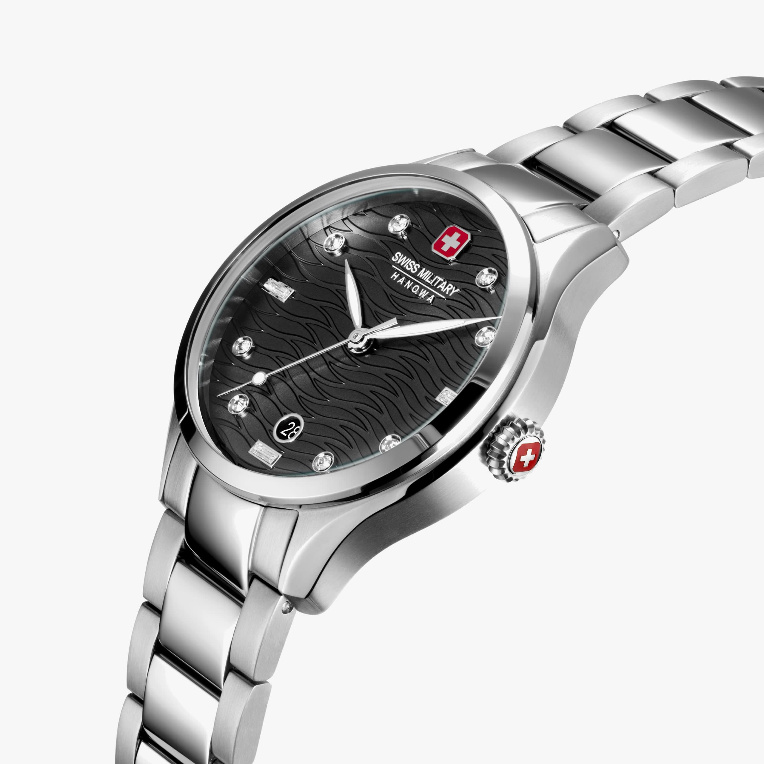 Swiss Military Hanowa Lady Blanket – Black | World Watch Museum