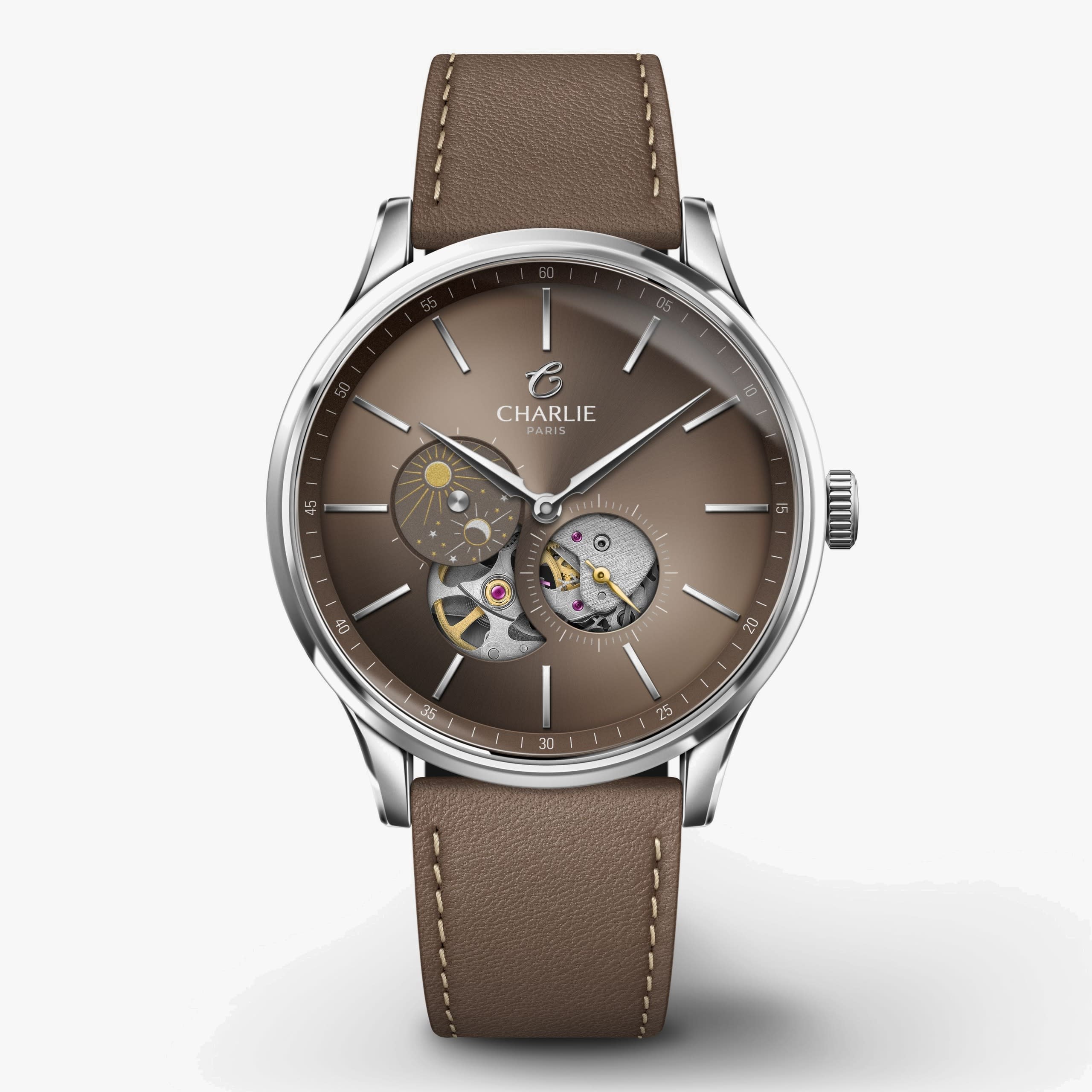 Charlie Paris Initial – Open Heart Day/Night – Mole | World Watch Museum