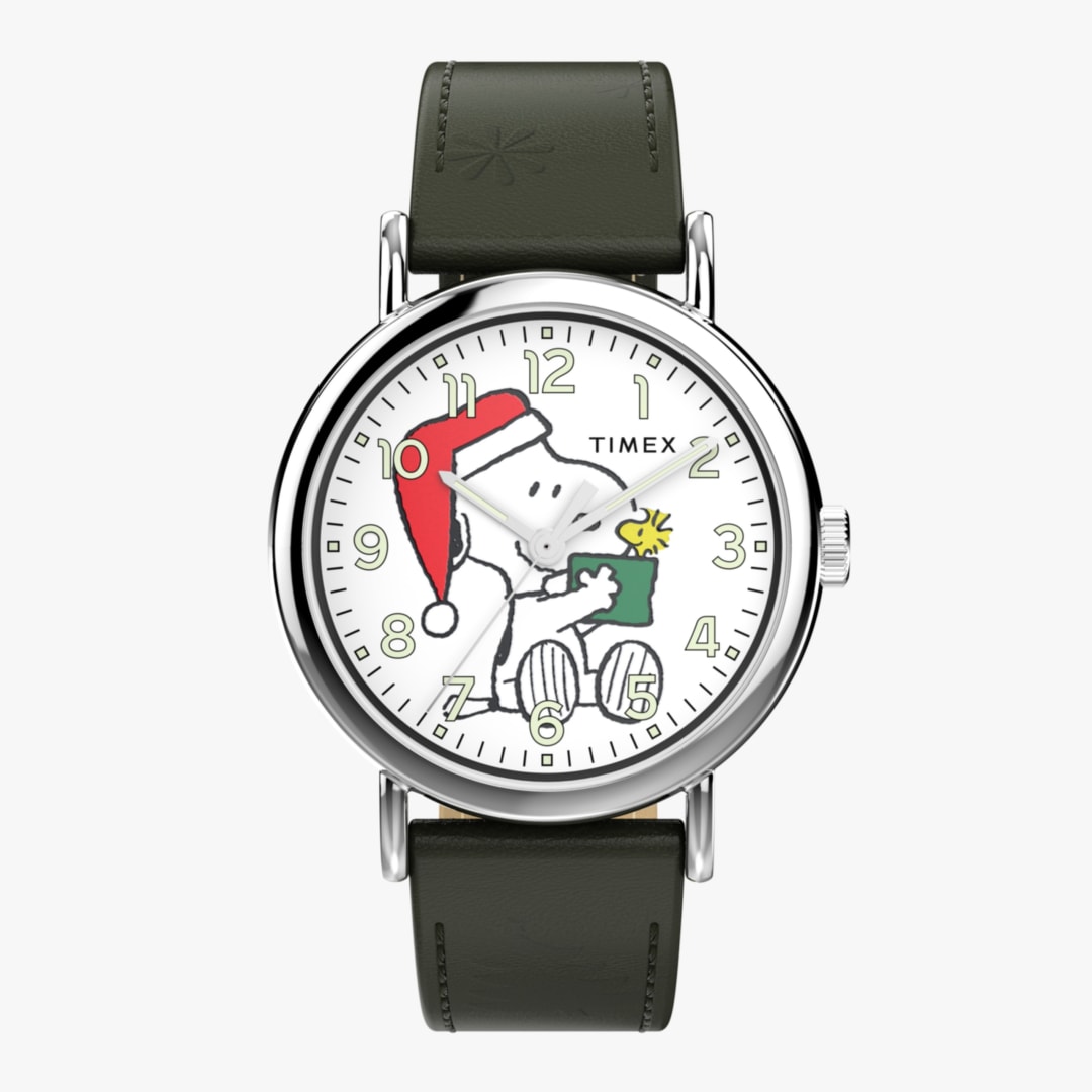 Timex Peanuts® x Timex Weekender Holiday Dial | Musée mondial de l ...