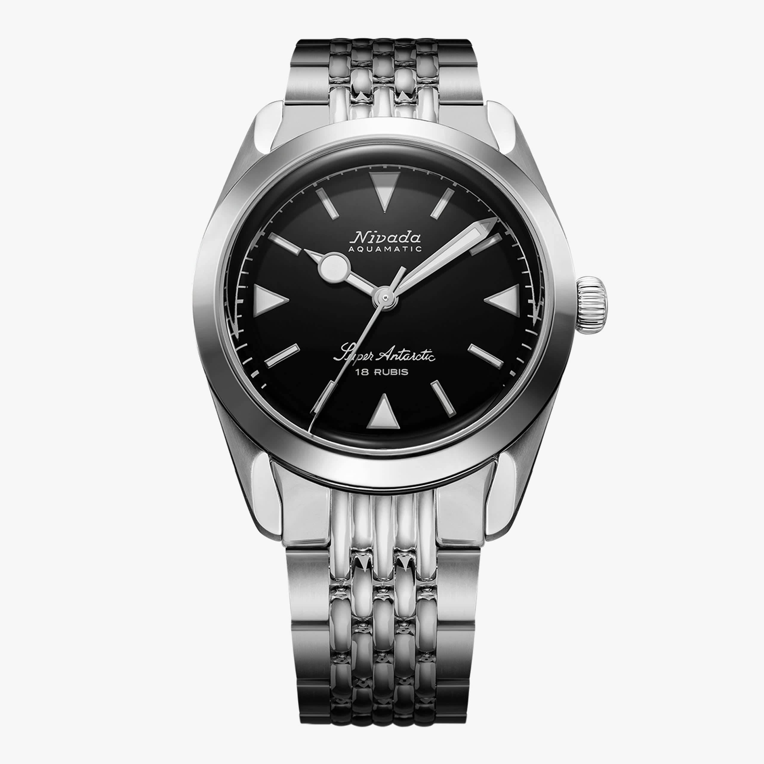 Nivada Super Antarctic Black White Luminova – 35mm – Beads of Rice ...