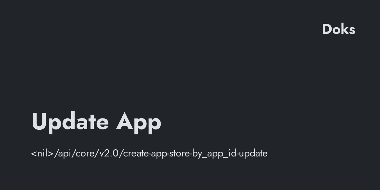 Update App