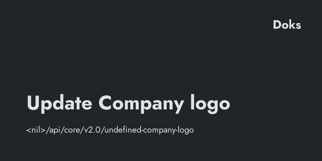 Update Company logo