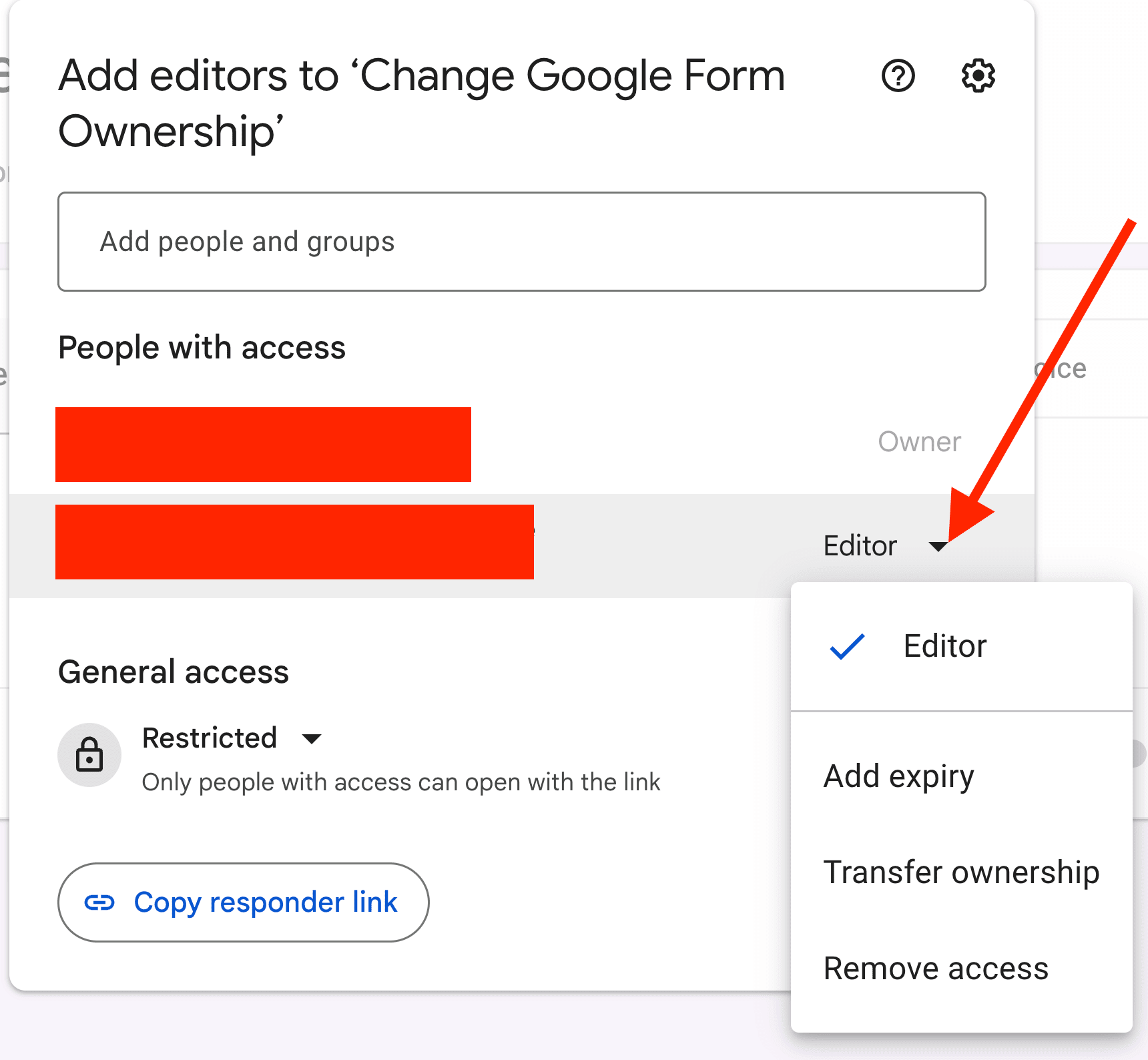 6 Steps to Change Ownership of Google Form (2024) - Supatool