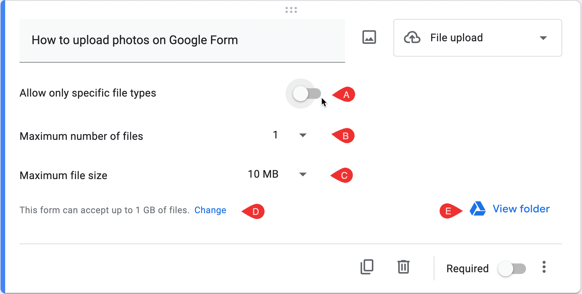 Upload Photos To Google Forms - Supatool
