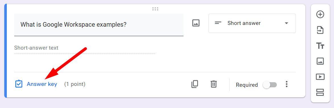 How to Add an Answer Key to Google Forms - Supatool