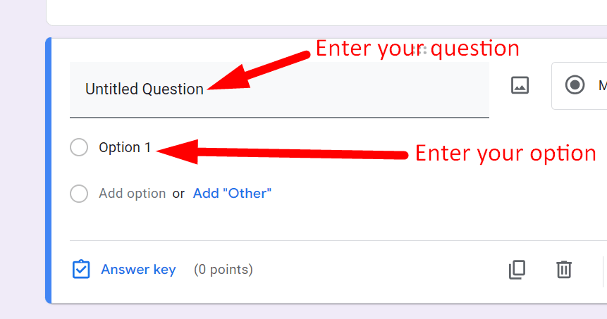How to Add an Answer Key to Google Forms - Supatool