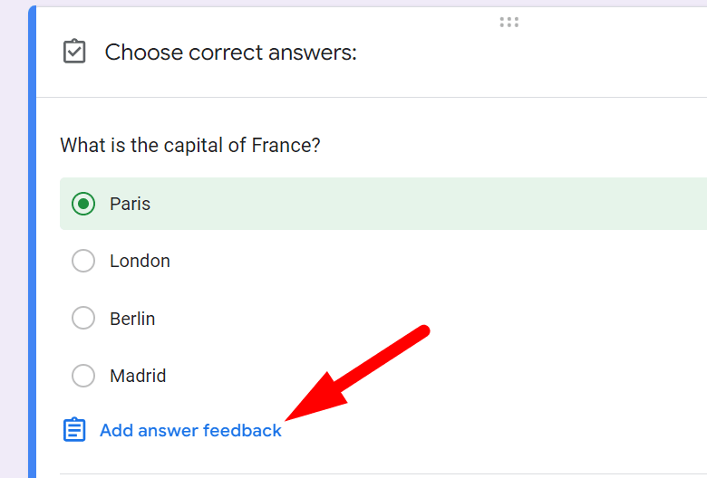 How to Add an Answer Key to Google Forms - Supatool