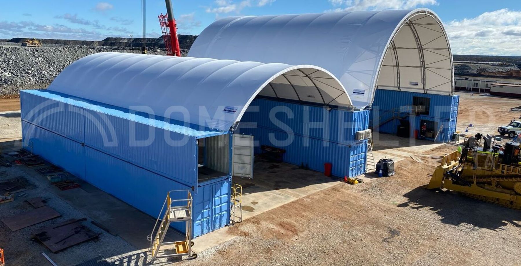 Lithco, Bald Hill: Case Study - DomeShelter Australia