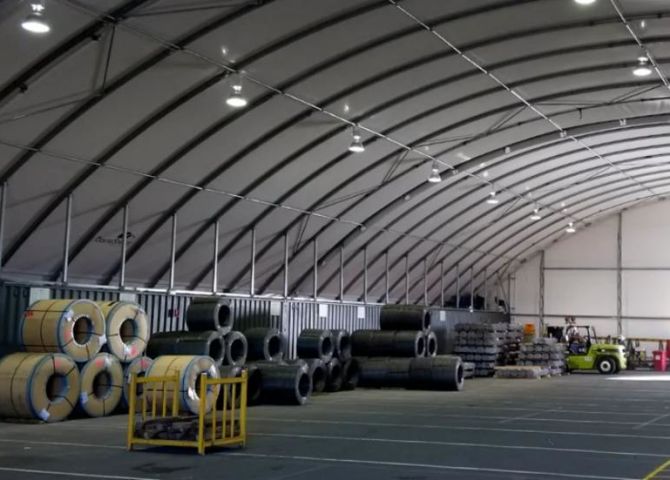 Fabric Shelters for Industrial Use - DomeShelter Australia
