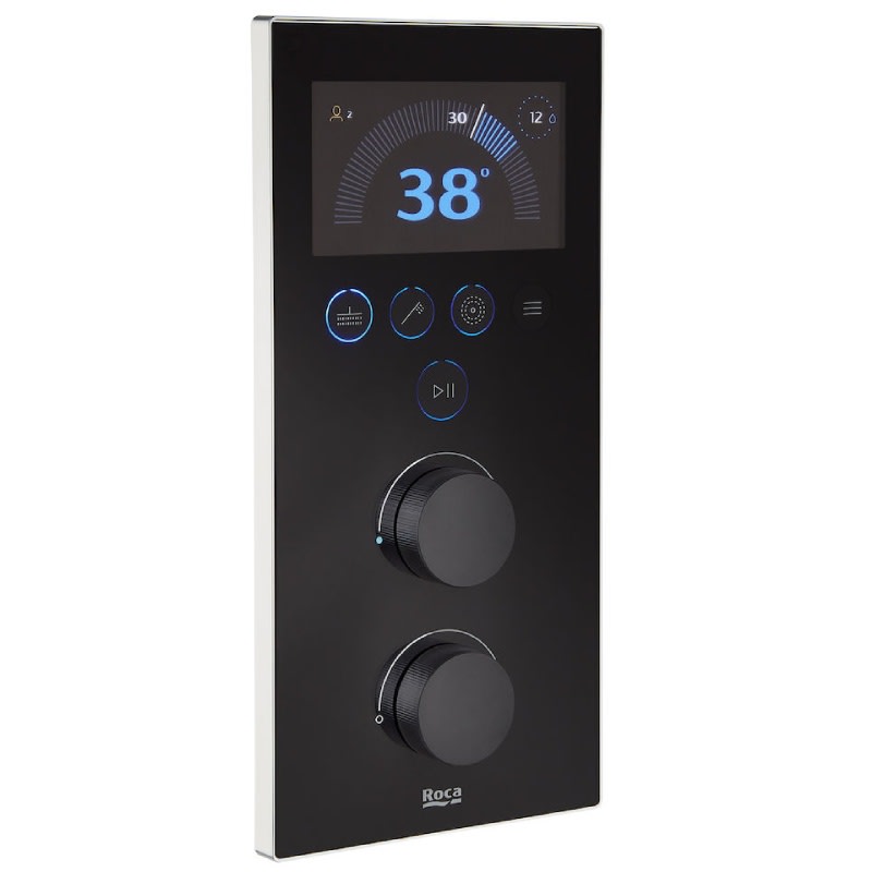 Душ система Roca Smart Shower, термостатна, хидромасажна, touch screen ...