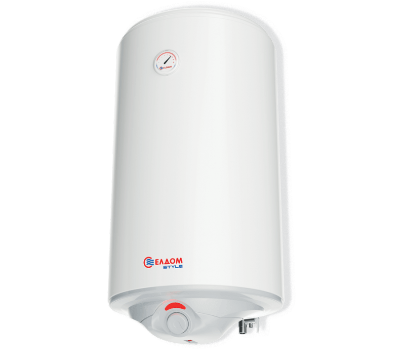 БОЙЛЕР ЕЛДОМ STYLE 80, ГОЛЯМ ДИАМЕТЪР, 3KW, ЕМАЙЛИРАН