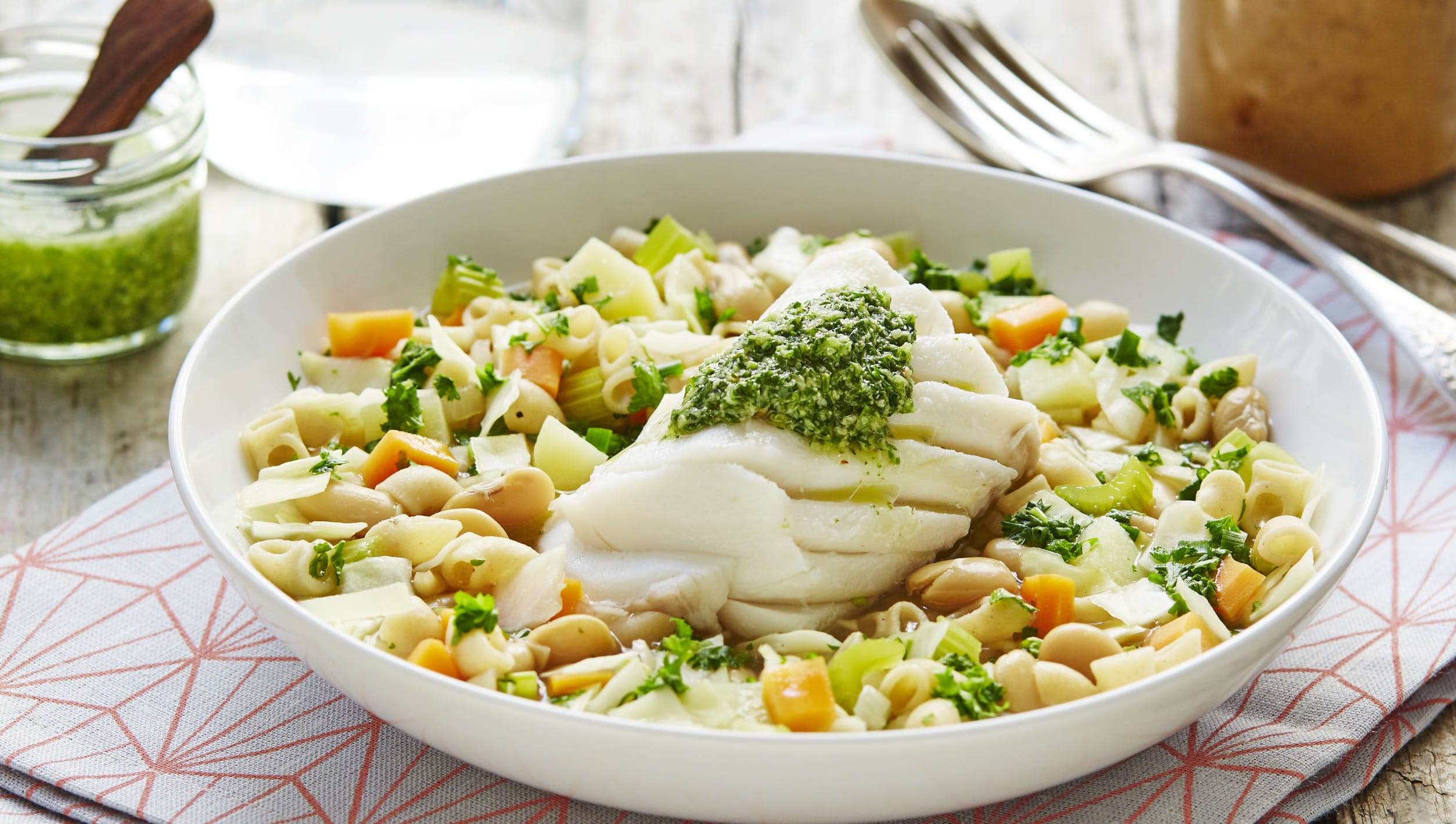Brosme med minestronesuppe - Fersk fisk hver dag