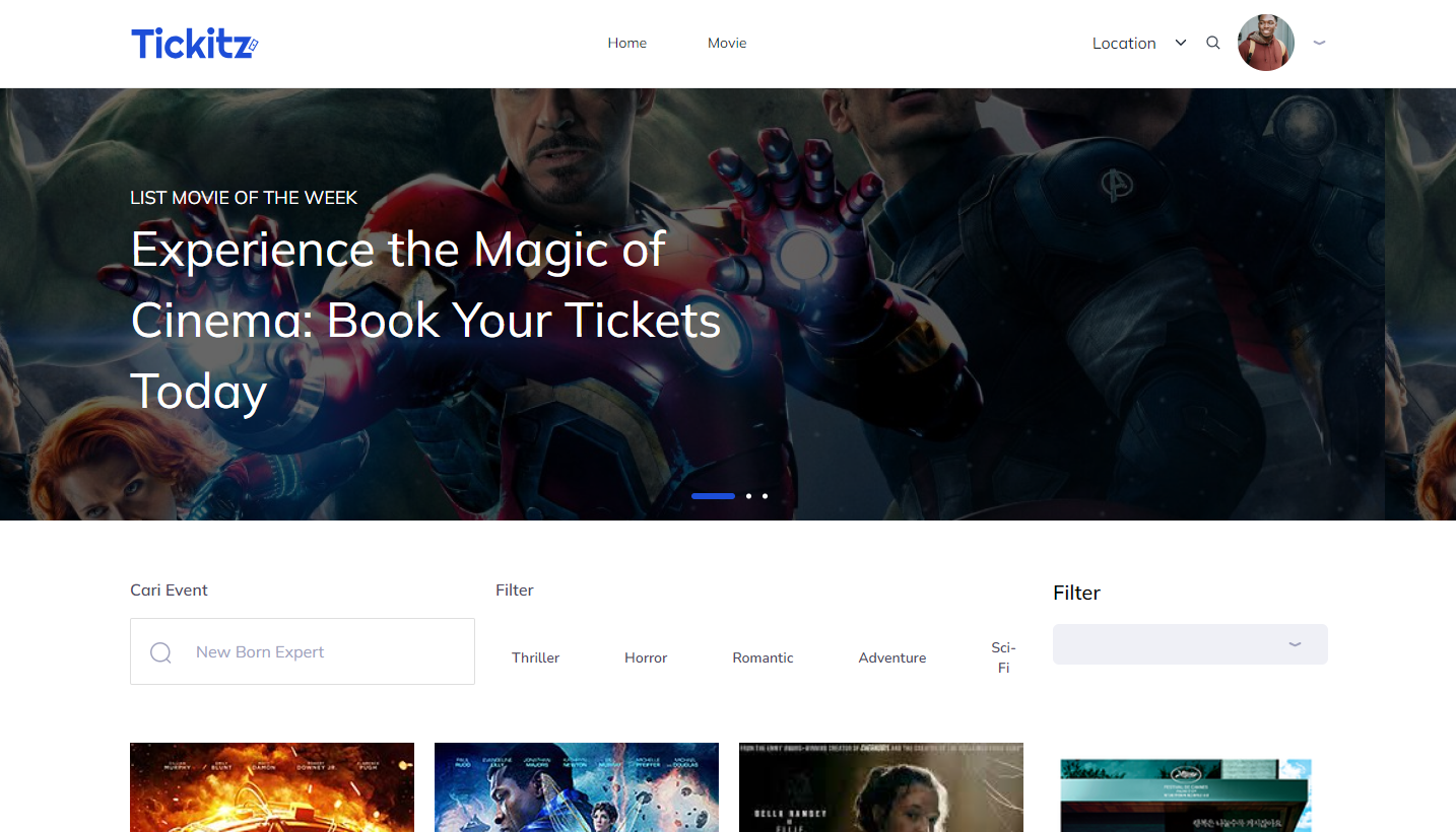 GitHub - GilangRizaltin/Tickitz-Frontend-Gilang