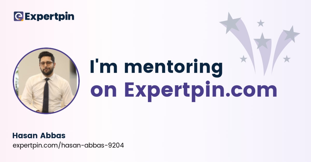 Hasan Abbas - 1:1 Meeting on Expertpin