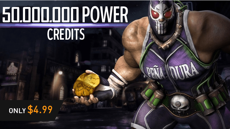 50.000.000 Power Credits only $4.99