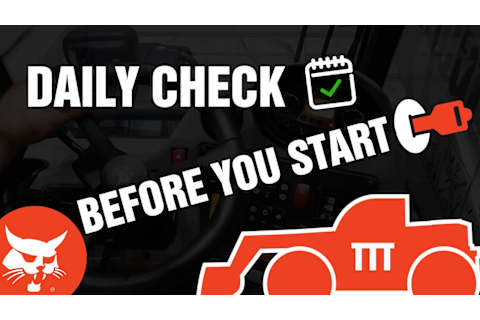 Bobcat Telehandler Essential Maintenance – Bobcat Company Europe