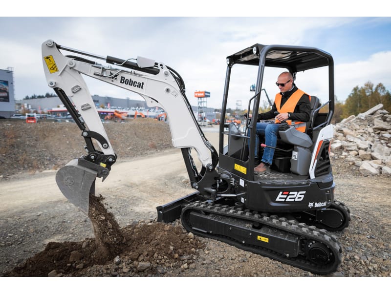 bobcat mini excavator e26