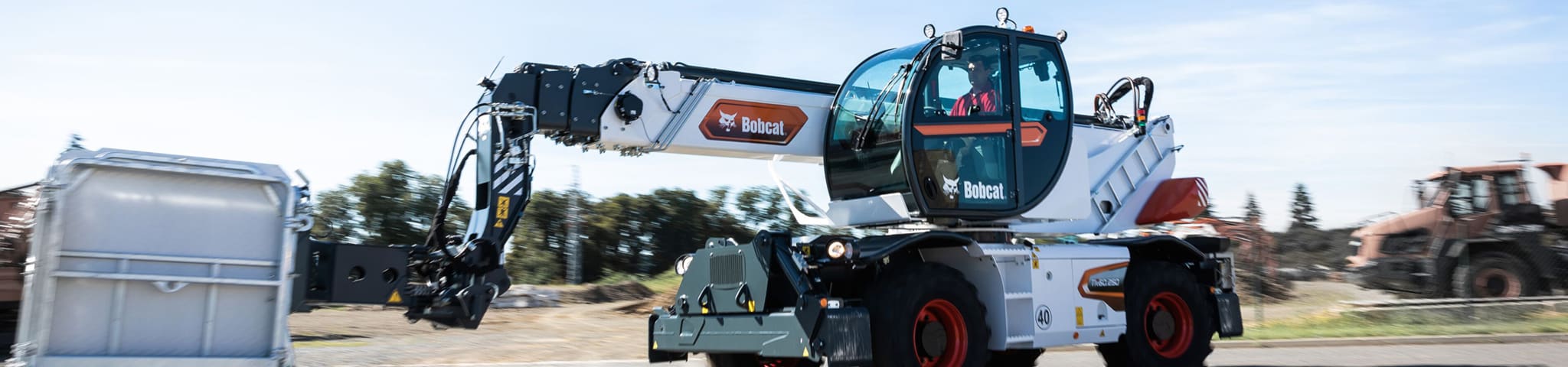 Rotary Telehandlers – Bobcat Company Europe