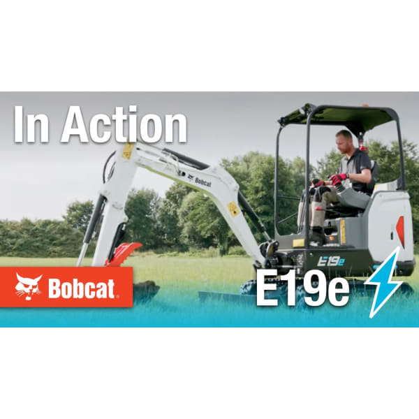 Bobcat E19e Electric Mini Excavator – Bobcat Company Europe