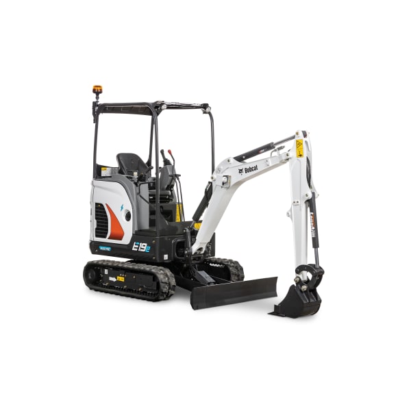E19e Battery-Electric Compact (Mini) Excavator (Specs & Features ...