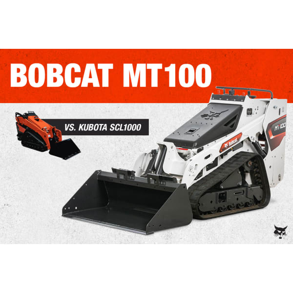 Bobcat MT100 vs. Kubota SCL1000 Mini Track Loaders - Bobcat Company