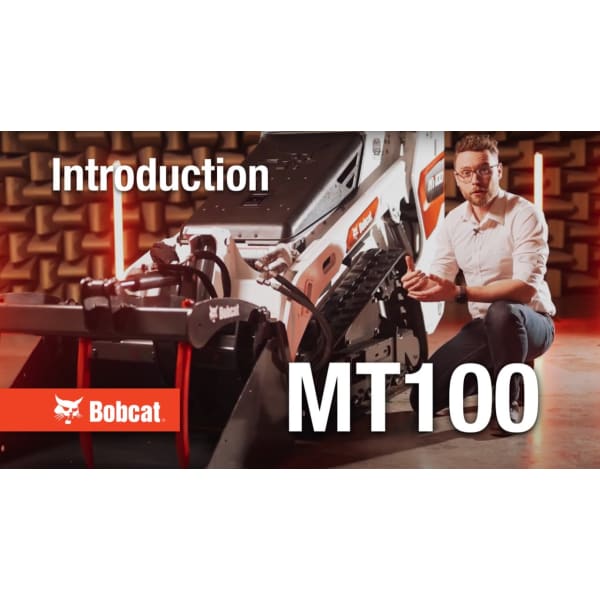 Bobcat Mini Track Loader MT100 Introduction – Bobcat Company Europe