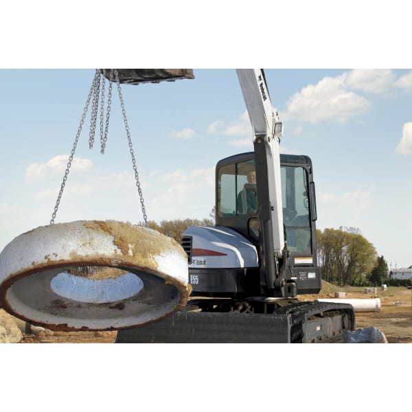 Compact Excavator Safety 101: Calculating Lift Capacity - Bobcat Company