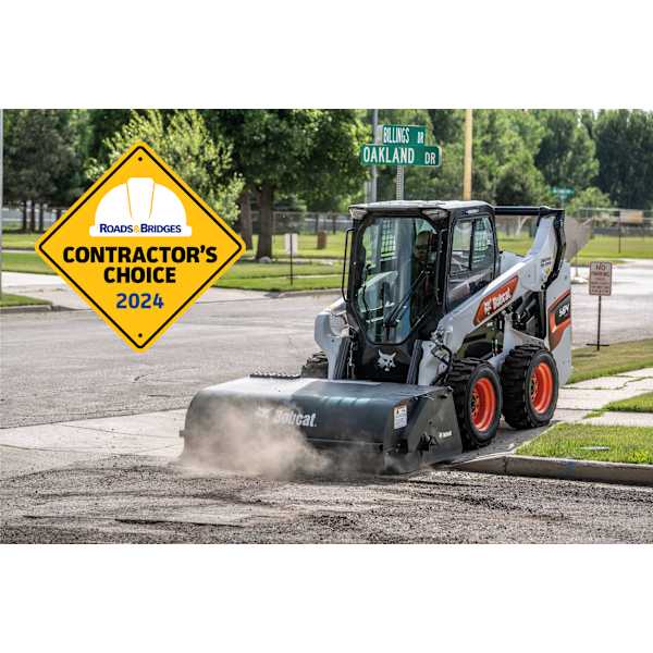 Bobcat Sweeper Attachment Wins Gold in Roads & Bridges 2024 Contractor ...