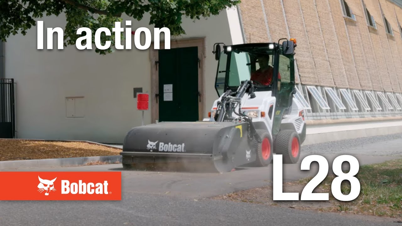 Bobcat L28 Small Articulated Loader in Action – Bobcat Company Middle ...