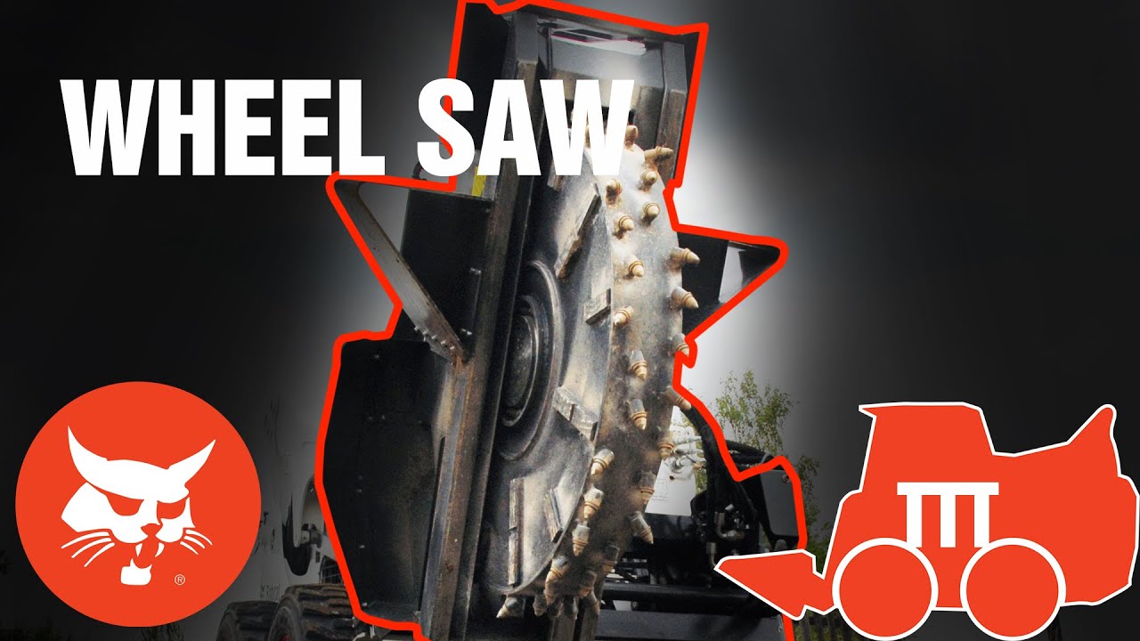 Operating the Bobcat Self Leveling Wheel Saw – Bobcat Company Europe
