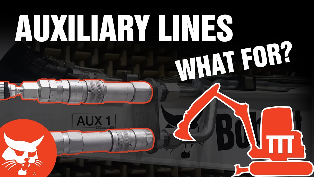 Bobcat Excavators: A Guide to Auxiliary Lines – Bobcat Company Europe