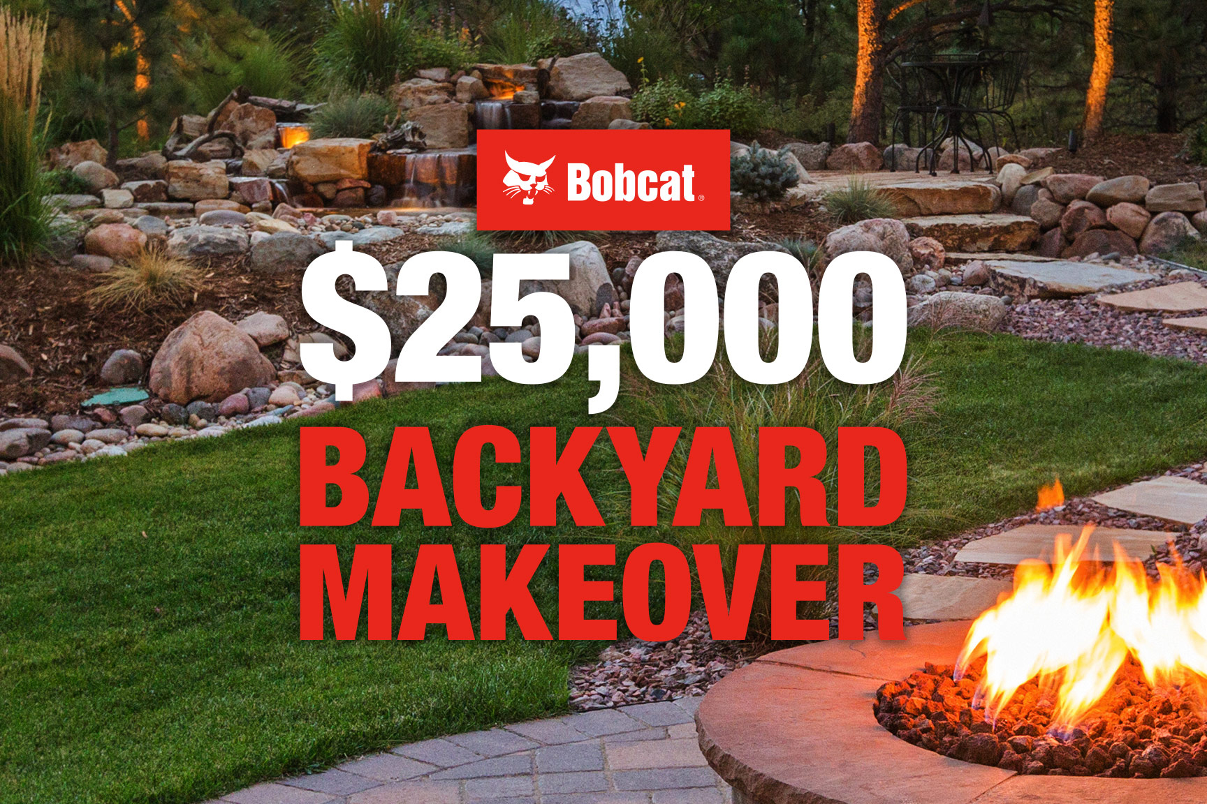 Bobcat $25k Backyard Makeover Contest Winner Announcement - Bobcat Company