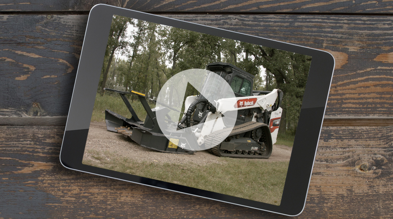 Video de seguridad de trituradora de disco - Bobcat Company